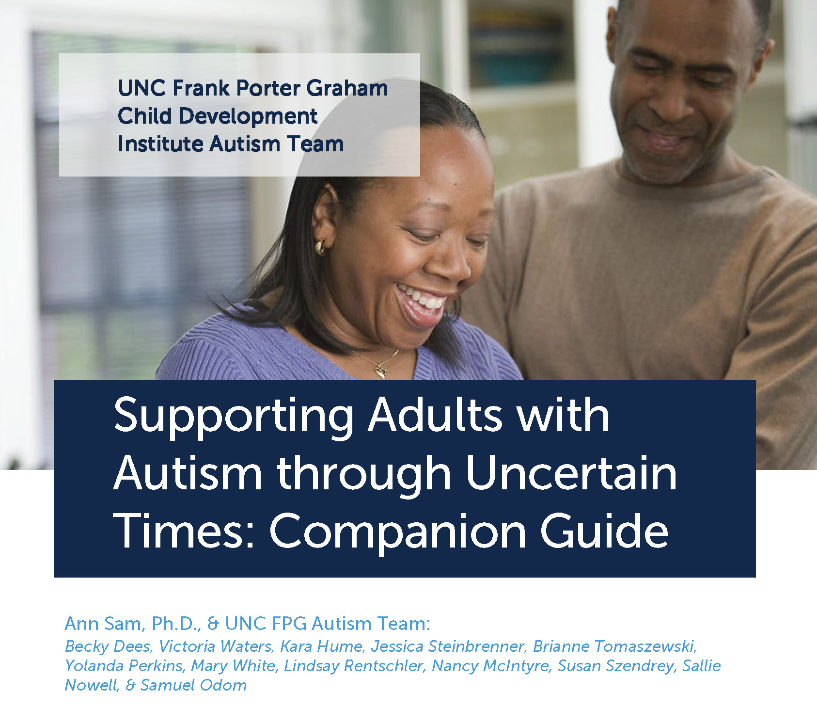 Supporting Adults With Autism Through Uncertain Times: Companion Guide ... Supporting Adults With Autism Through Uncertain Times: Companion Guide ...